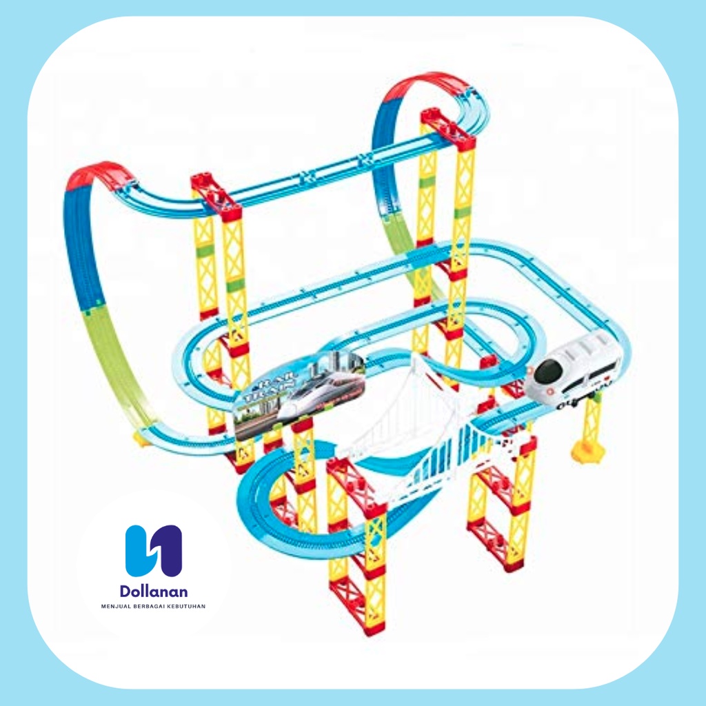Jual Mainan Track Tangga Small Dino Dinosaurus MRT LRT Kereta Thomas ...
