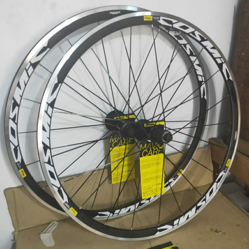 Jual WHEELSET RIM VELG ROADBIKE 700C MAVIC COSMIC HITAM V BRAKE ...