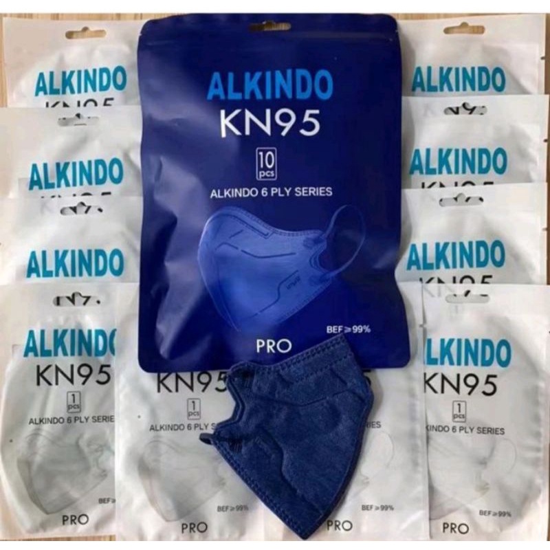 Jual Masker kn95 pro Alkindo medis/ Masker medis Alkindo 6ply isi 10pcs | Shopee Indonesia