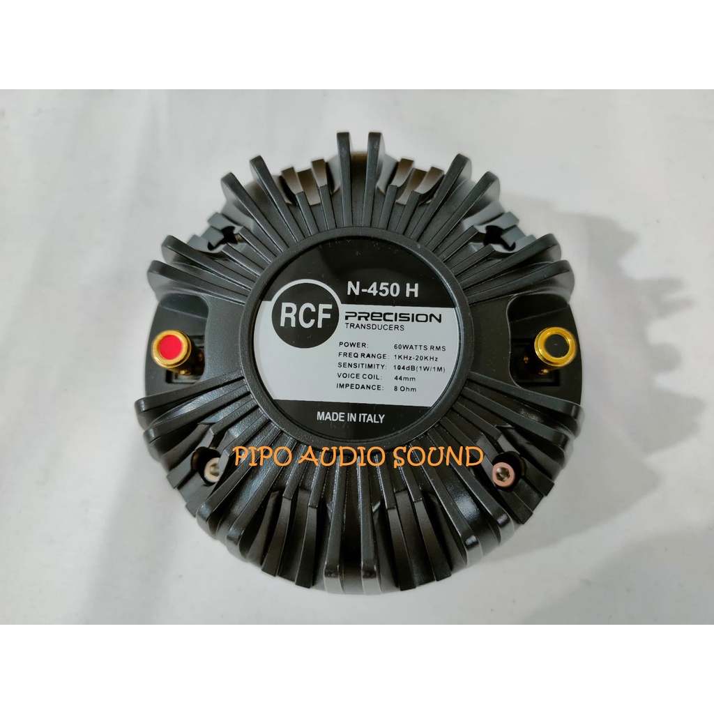 Jual Tweeter RCF N450 H Driver Tweeter RCF N450H / RCF N450 H BAUT ...