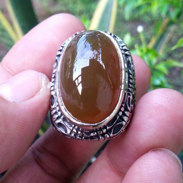 Jual Cincin batu akik Anggur solar klasik baturaja asli batu bukn ...