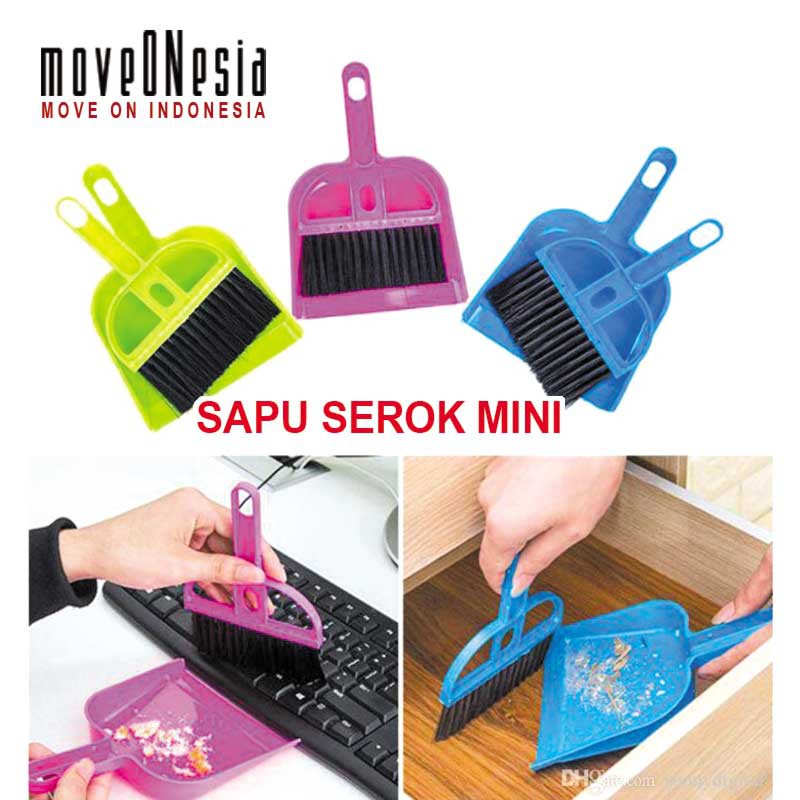 Jual SAPU SEROK MINI DUST PAN SET | Shopee Indonesia
