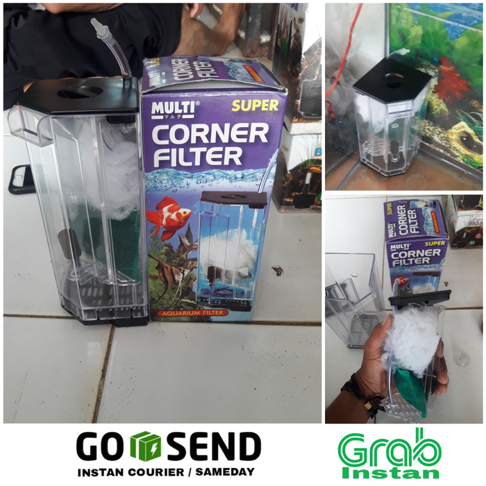 Jual Corner Filter Aquarium Cocok Untuk semua ukuran | Shopee Indonesia