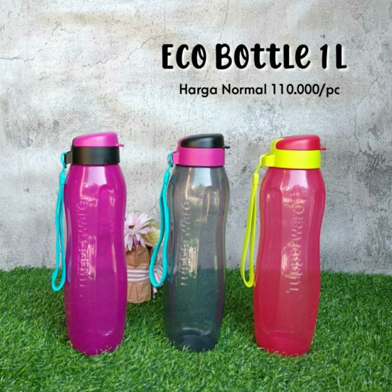 Jual Eco Bottle Botol Minum Tupperware 1 Liter | Shopee Indonesia