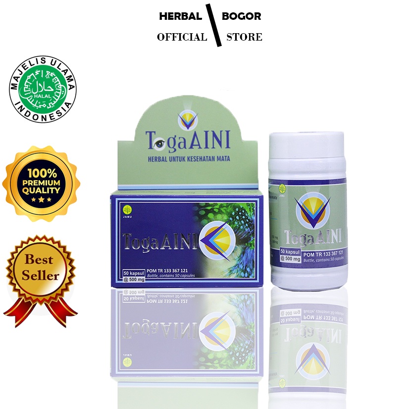 Jual Kapsul Toga Aini Obat Herbal Memelihara Kesehatan Mata isi 50 ...