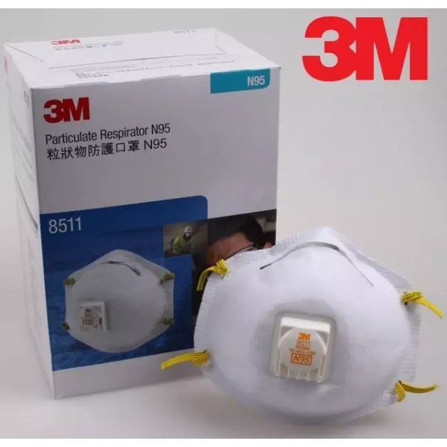 Jual masker 3m,Particulate Respirator 8511 N95 | Shopee Indonesia