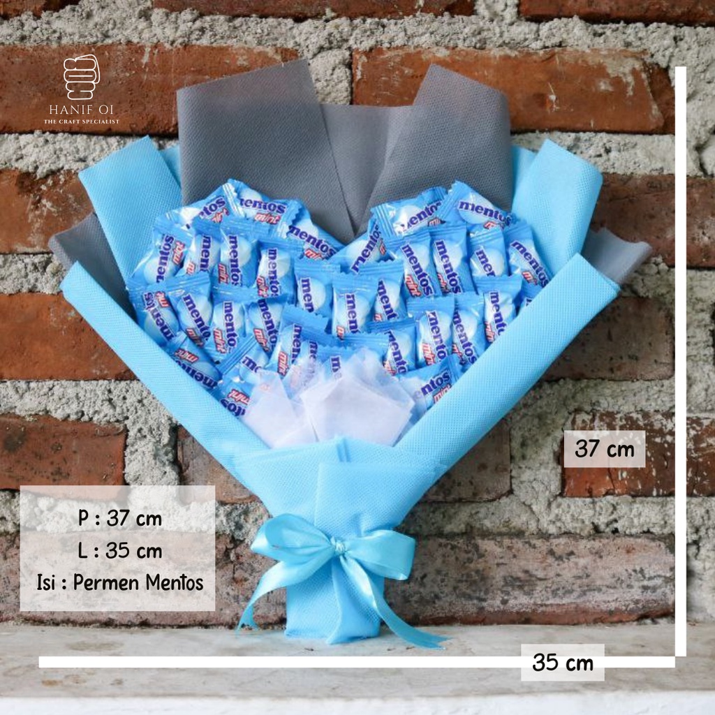 Jual Snack Bouquet Hadiah Wisuda - Ulang Tahun/Buket Makanan Permen ...