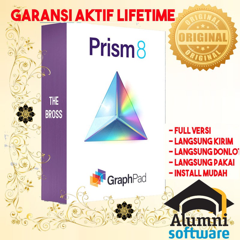 Jual [FULL VERSION] GraphPad Prism 8 Statistics Graphing - GARANSI ...