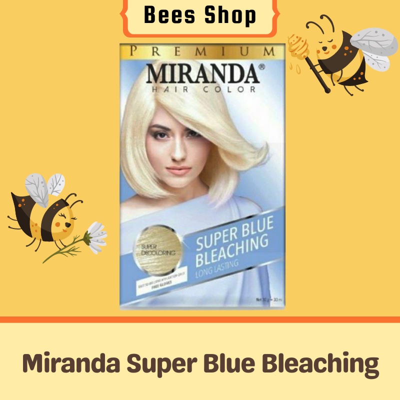 Jual Cat Rambut Miranda Premium Super Blue Bleaching | Shopee Indonesia