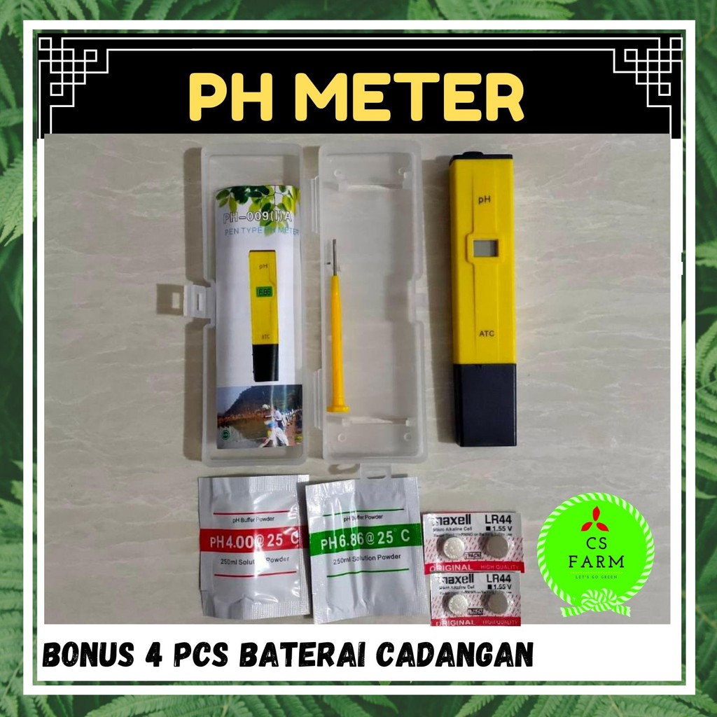 Jual PH Meter Digital Alat Ukur Hidroponik | Shopee Indonesia