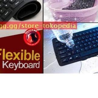Jual Portable Flexible Keyboard Silicon USB 2.0 NOT Bluetooth for ...
