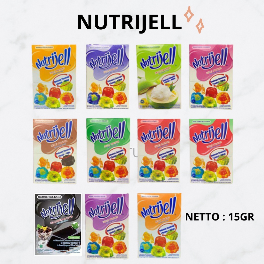 Jual NUTRIJELL 15gr | Shopee Indonesia