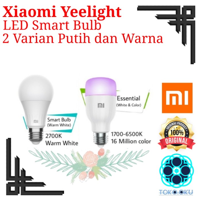 Jual XIAOMI MI SMART LED BULB ESSENTIAL LAMPU SMART LED LAMPU BOHLAM ...