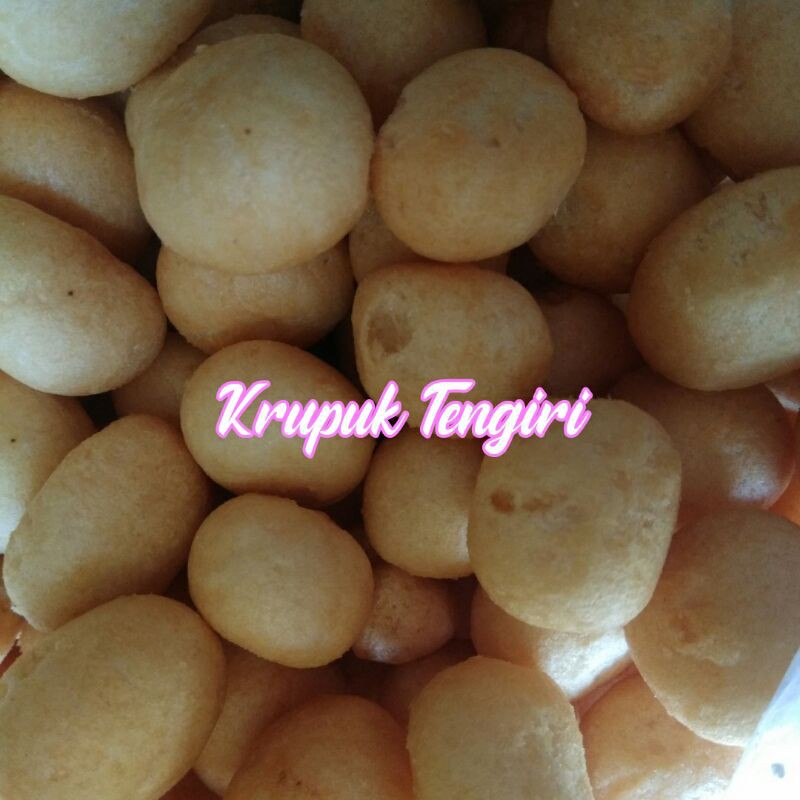 Jual Krupuk Tengiri 200 gram Original Empuk Renyah Gurih Snack Kiloan ...
