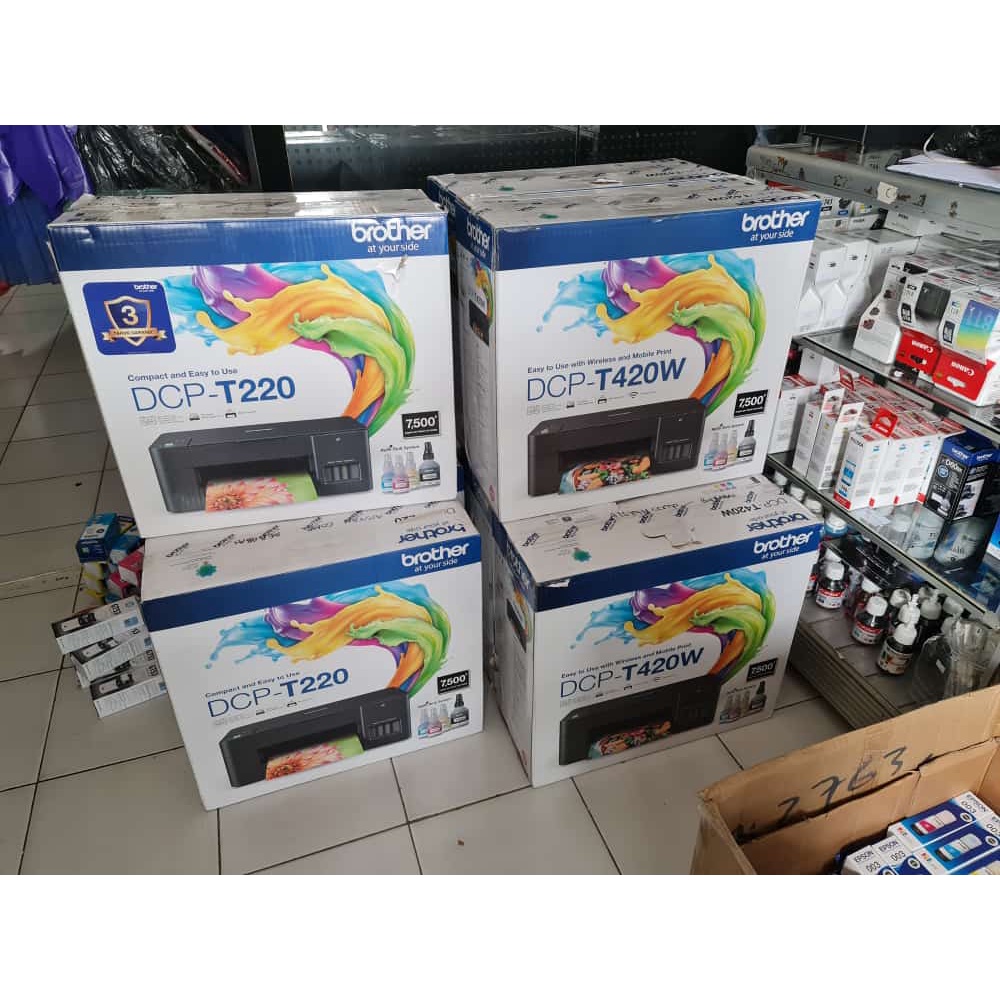Jual Printer Brother DCP-T220 (Print Scan Copy,infus original) | Shopee ...