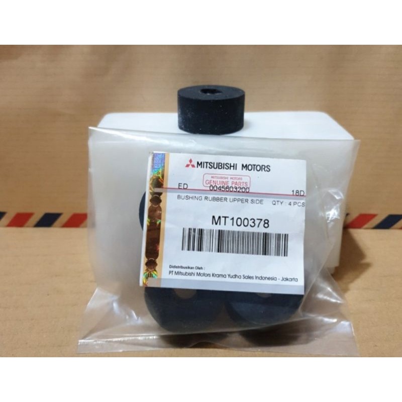 Jual KARET SHOCK BREAKER / ABSORBER DEPAN RATA MITSUBISHI ORIGINAL ...