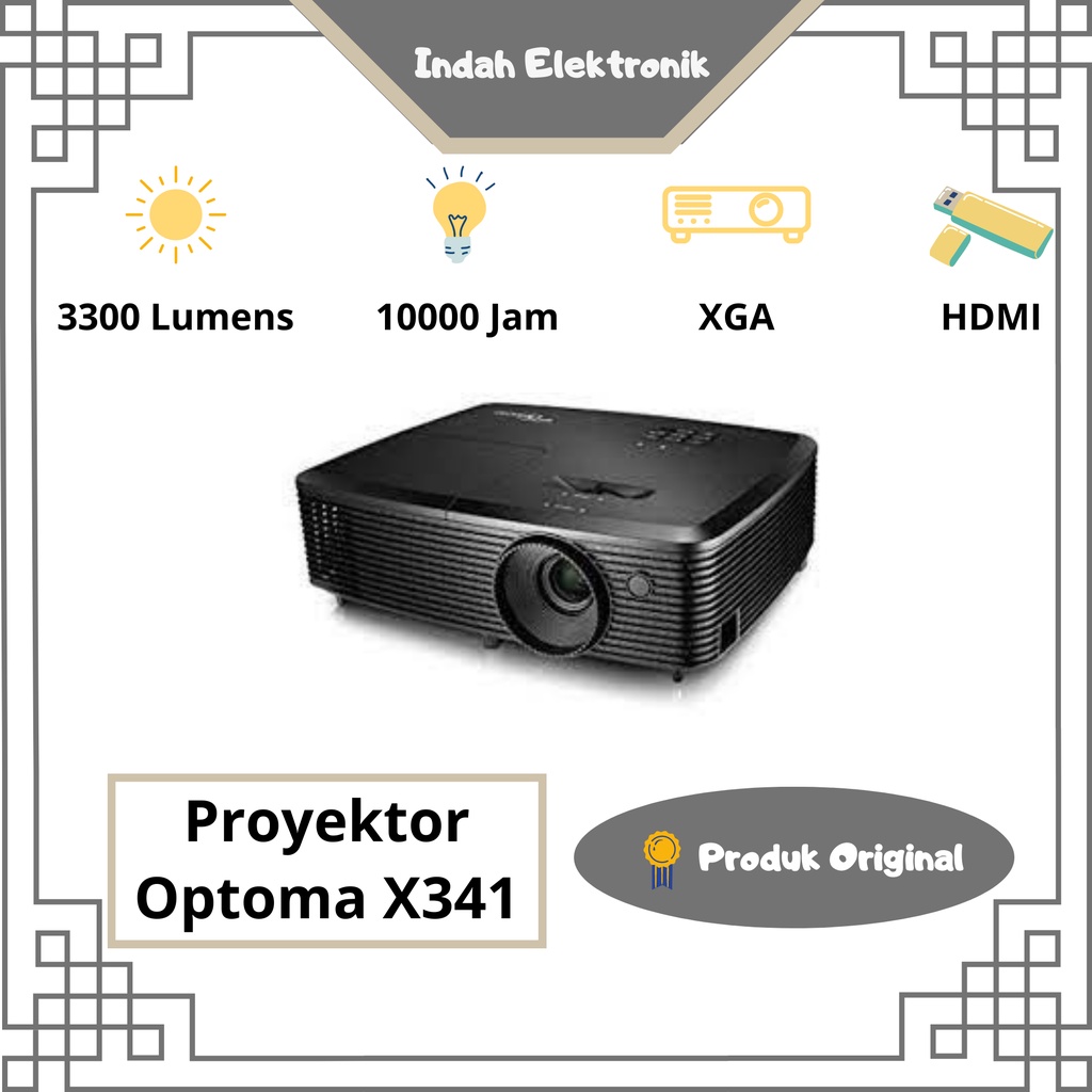 Jual Proyektor Optoma X341 | Shopee Indonesia