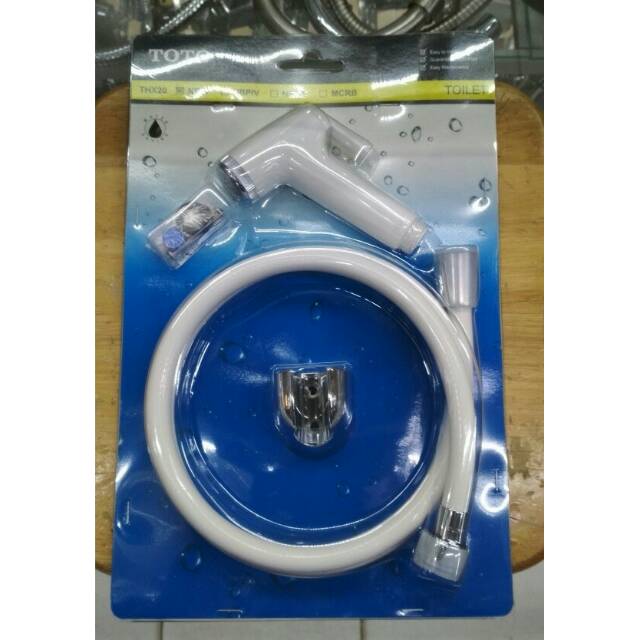 Jual Jet shower TOTO & shower cebok closet TOTO THX 20NBW Original ...