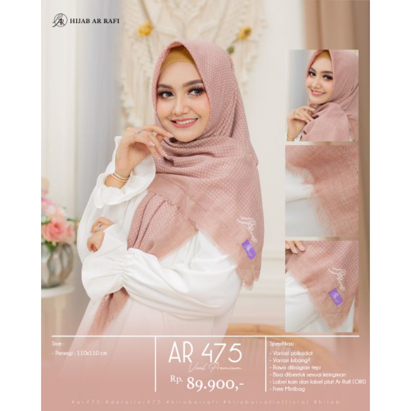 Jual ARRAFI 475 SEGIEMPAT VOAL PREMIUM ORI ARRAFI//AGEN ARRAFI | Shopee ...