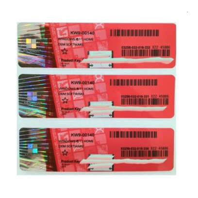 Jual SOFT-WARE WINDOW WIN 11 HOME OEM COA KW9-00140 PRODUCT KEY ORI ...
