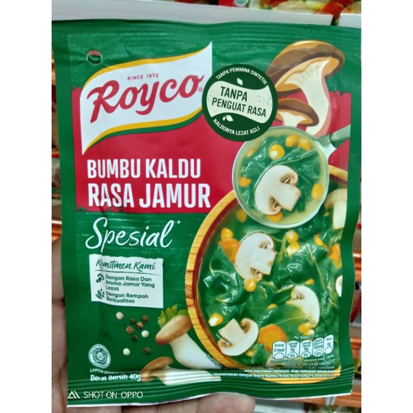 Jual Royco Kaldu Jamur 40g | Shopee Indonesia