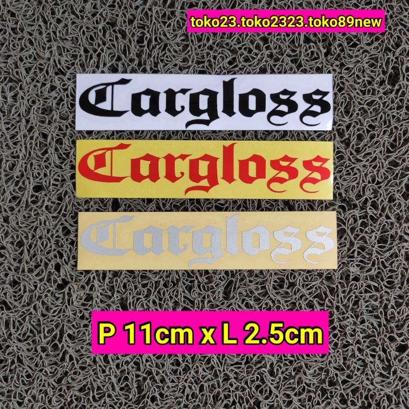Jual stiker helm stiker cargloss | Shopee Indonesia