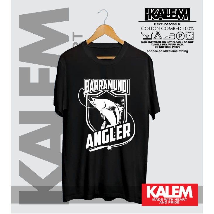 Jual Kaos Baju Barramundi Angler Logo Angler Barramundi Terlaris - -D2Z ...