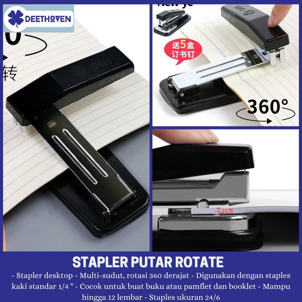 Jual Stapler Putar Untuk Buku | Shopee Indonesia