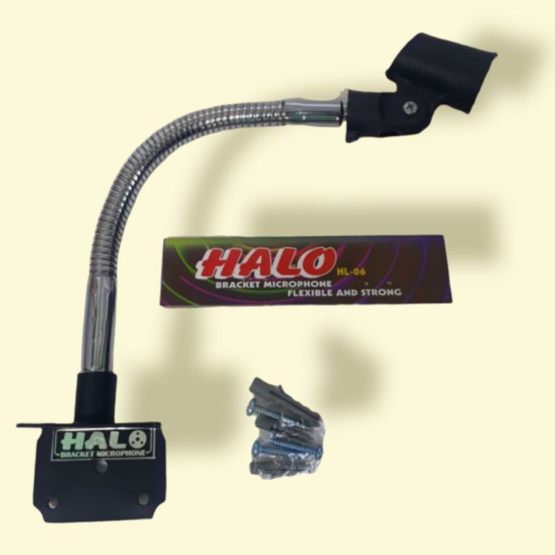 Jual Stand Mic Adzan Halo 25cm plus Holder Mic | Shopee Indonesia