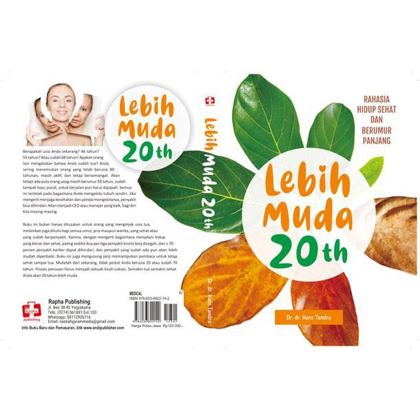 Jual Lebih Muda 20 Tahun, Rahasia Hidup Sehat Dan Berumur Panjang ...