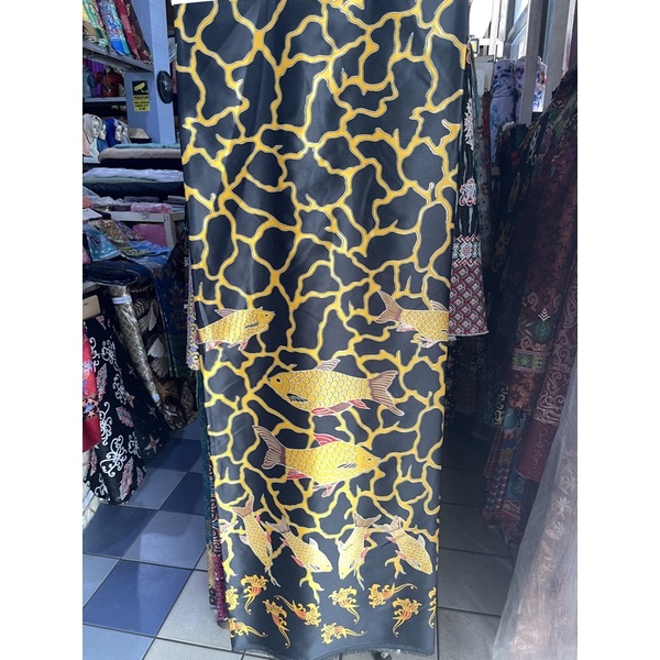 Jual Kain batik Kotim motif jelawat / batik kotawaringin timur / batik ...