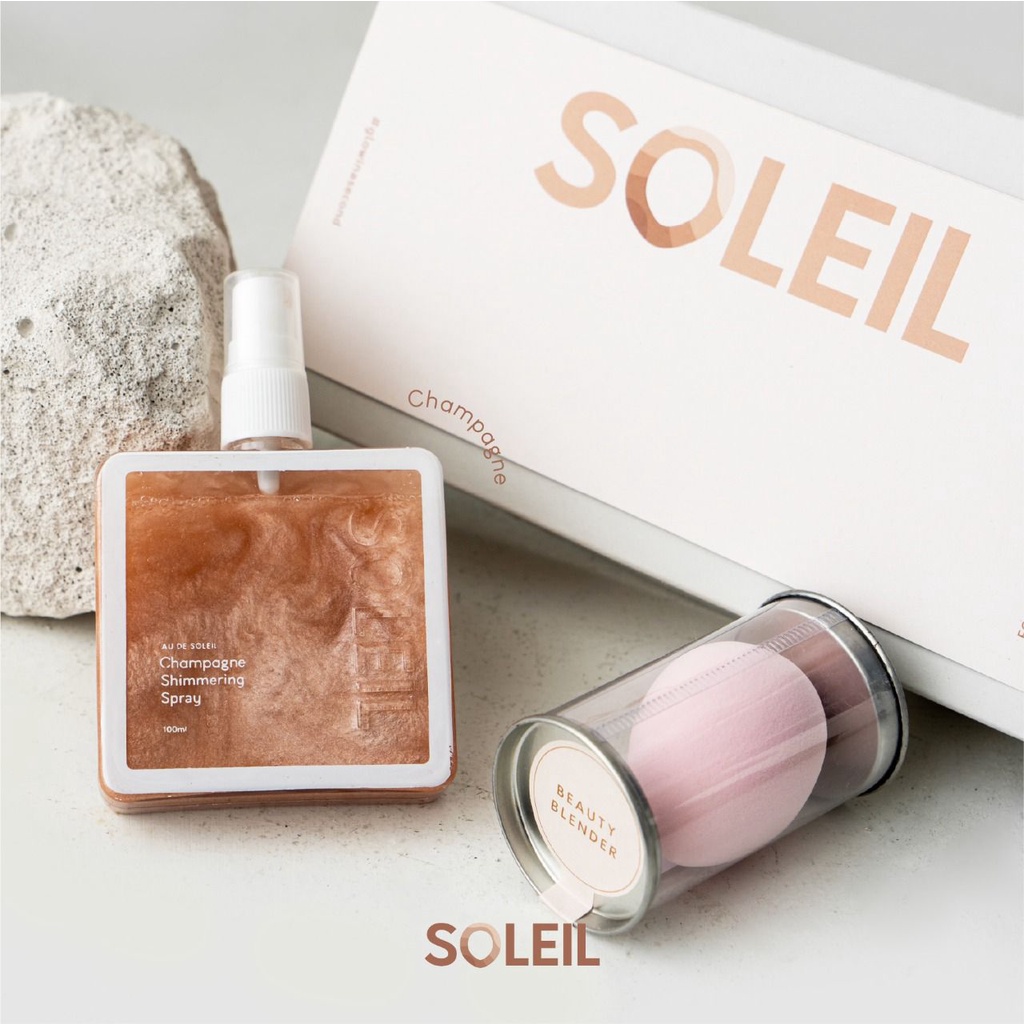 Jual SOLEIL PACKAGE - Shimmering spray | Shopee Indonesia