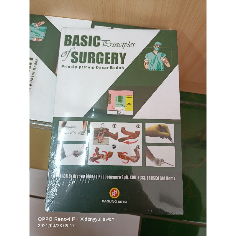 Jual Buku ORI - Buku Basic Principles of Surgery Prinsip-Prinsip Dasar ...