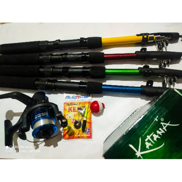 Jual {HARGA PROMO} SET ALAT PANCING KATANA SPESIAL DENGAN JORAN ANTENA ...