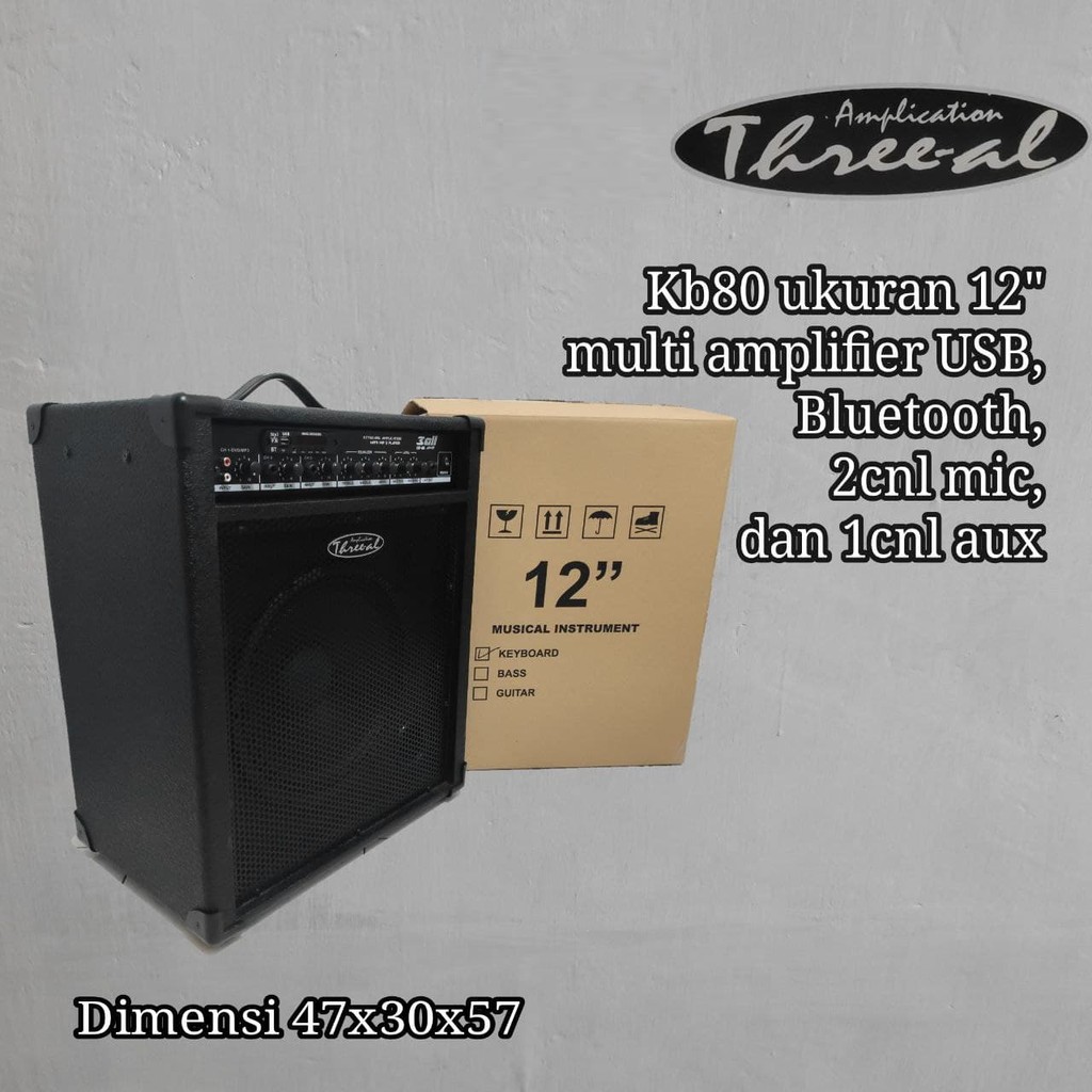 Jual Speaker Aktif KB-80 12 inc | Shopee Indonesia