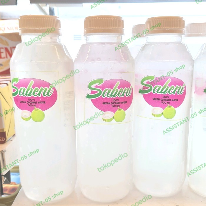 Jual air kelapa ijo sabeni air kelapa hijau segar 500ml / botol - Isi ...