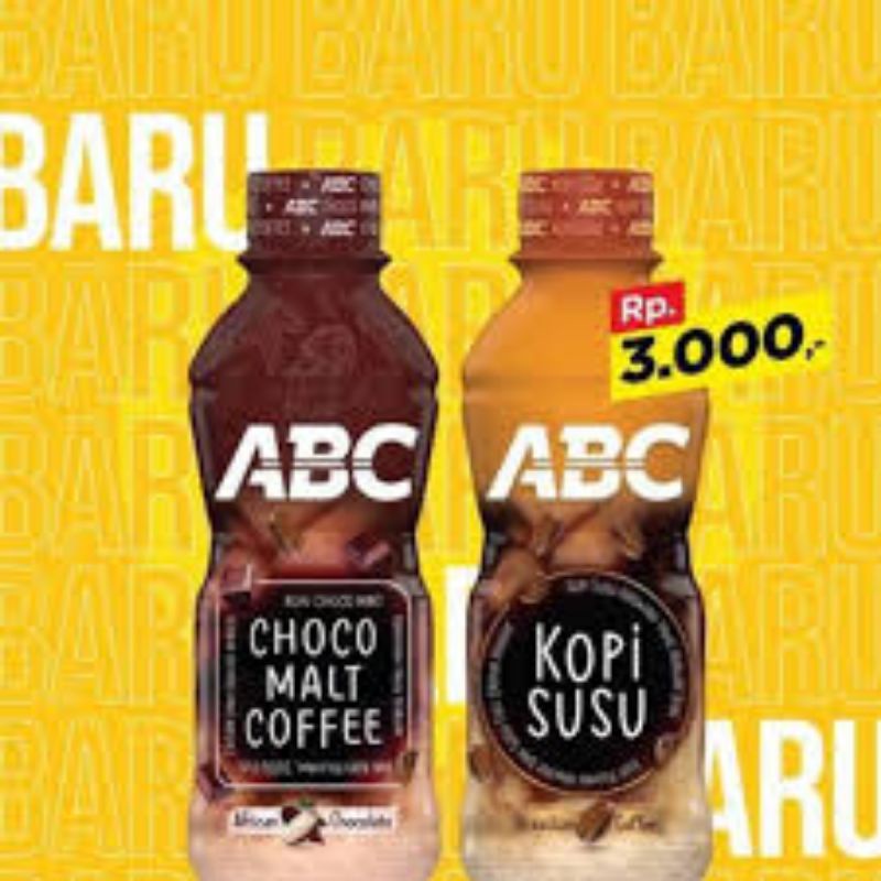 Jual Kopi ABC Chocomalt & Kopi Susu Botol 200ml - Ready To Drink ...