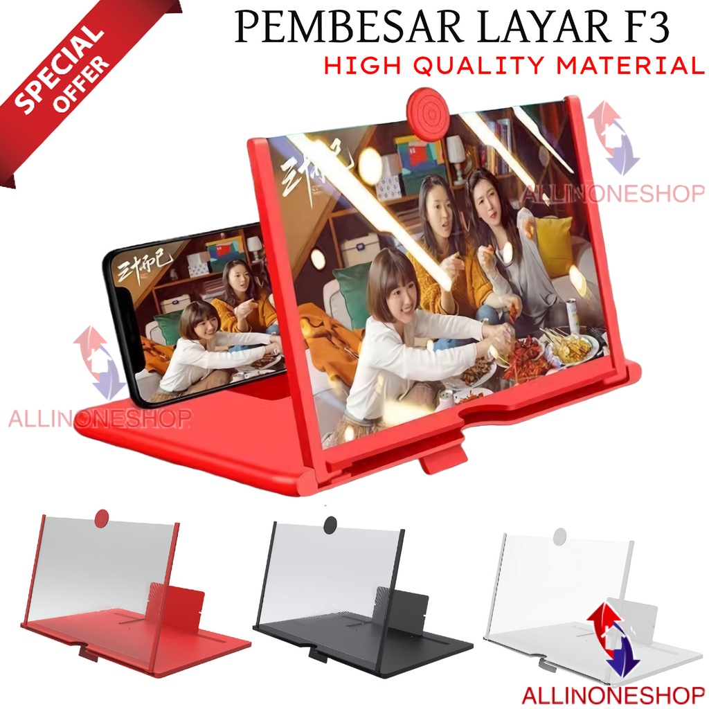 Jual ENLARGED SCREEN F3 KACA PEMBESAR LAYAR HP 7 INCH ENLARGER MOBILE ...