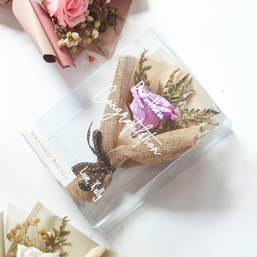 Jual ADORA Series: Paper - buket bunga kering mini flower card dried ...