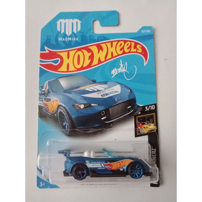 Jual Hot Wheels 15 Mazda MX-5 Miata Mad Mike | Shopee Indonesia