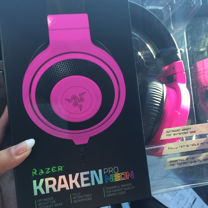 Jual Headset Gaming Razer Kraken Pro Neon Series ( Purple ) | Shopee ...