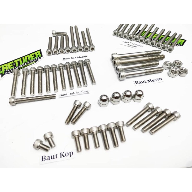 Jual BAUT L SET MESIN megapro primus tiger tiger revo tirev glmax gl ...