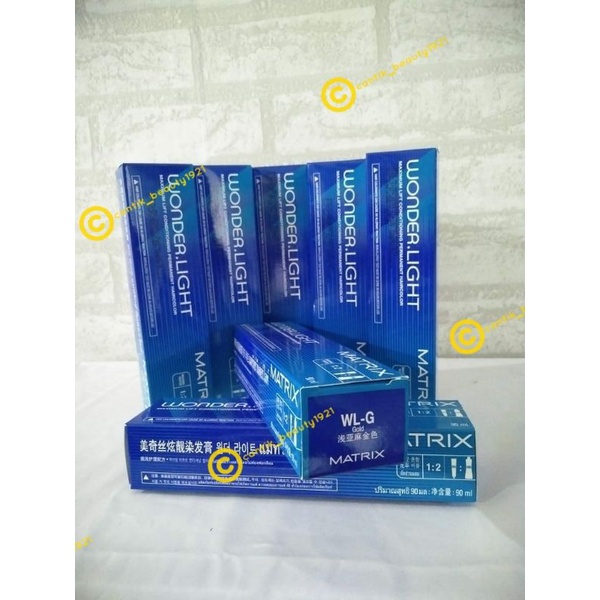 Jual MATRIX Wonder Light 90ml - Pewarnaan Rambut /Cat Rambut | Shopee ...