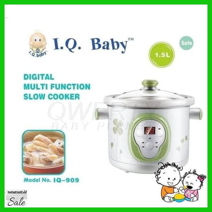 Jual Rekamfood- Iq Baby Digital Multi Function Slow Cooker -Original ...