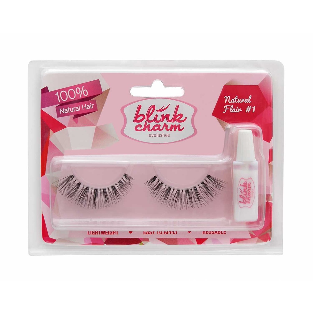 Jual Blink Charm Eyelashes Natural Flair #1 - 1 Pair (JM) | Shopee ...