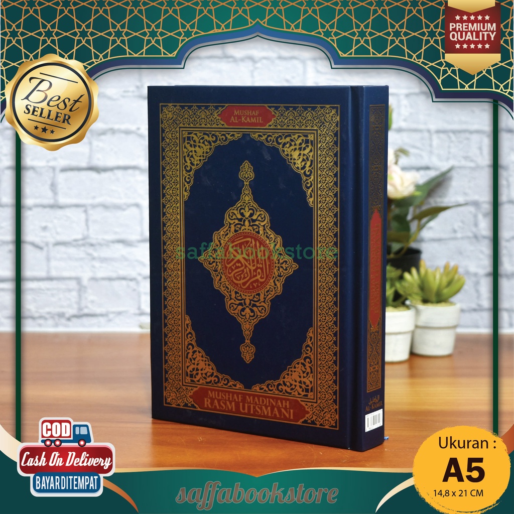 Jual (Darus Sunnah) Mushaf Madinah Al-Kamil Rasm Utsmani HC A5/Sedang, Al Quran Rasm Utsmani ...