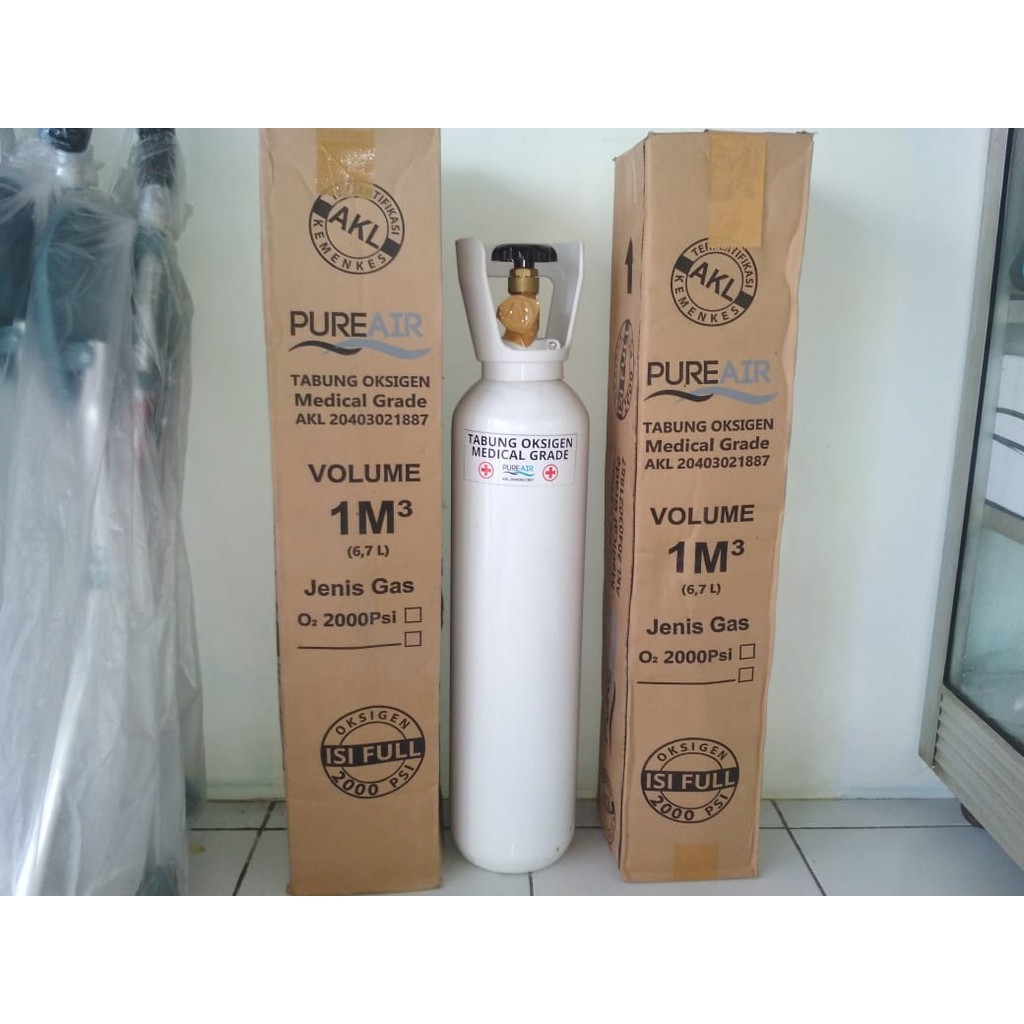 Jual Tabung Oksigen / Tabung Oxygen Plus Isi 1m3 | Shopee Indonesia