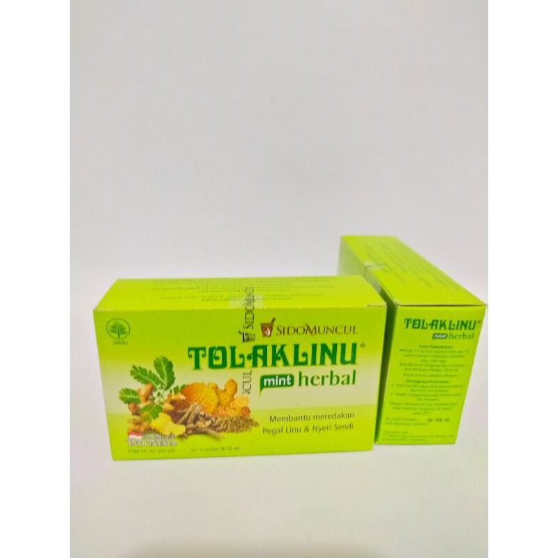 Jual Tolak linu herbal/hijau harga per box | Shopee Indonesia