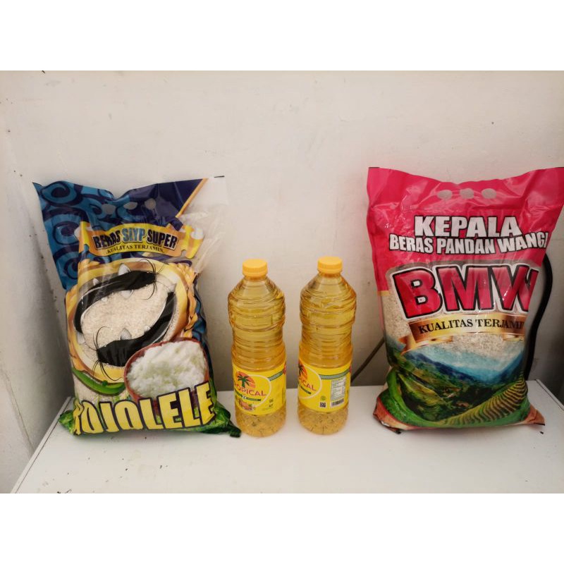 Jual BERAS + MINYAK GORENG | Shopee Indonesia