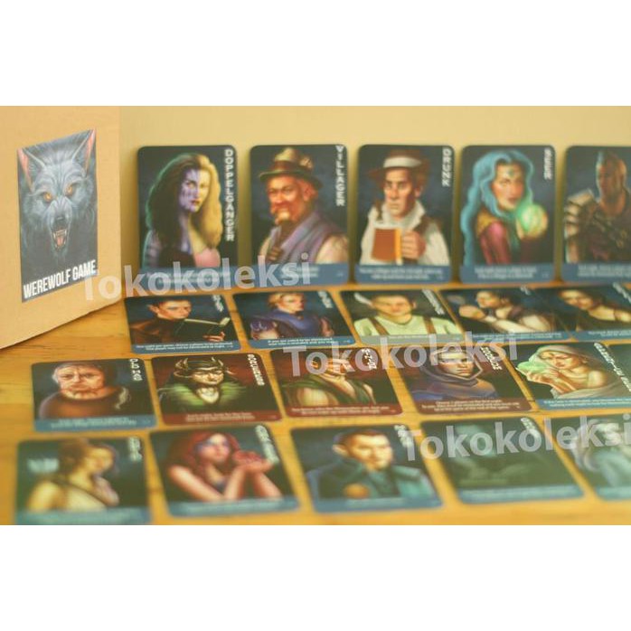 Jual Special Edition Ultimate Werewolf Full Color - 40 Card - 26 Role ...